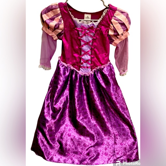 Disney | Costumes | Disney Store Rapunzel Dress Costume Size 78 Costume ...